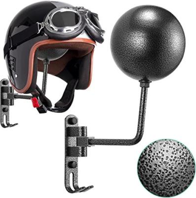 China Effortless Operation 180 Degree Rotation Hanger for Bike Helmet Accessories and Coats for sale