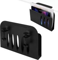 China Metal Cable Tray for Under Desk Cable Organization Punch-Free Clamp on Newest Design for sale