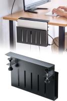 China Metal Cable Tray for Under Desk Cable Organization Punch-Free Clamp on Newest Design for sale