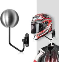 China Motorcycle Bike Helmet Hanger with 180 Degree Rotation and 2 Hooks Must-have Accessory for sale