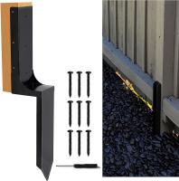 China Steel Fence Post Repair Kit Stamping Process Heavy Duty Fixer Anchor Ground Spike for sale
