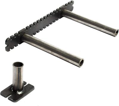 China StudLock Keyhole system Longer Floating Shelf Bracket Heavy Duty Solid Steel Support Rods for sale