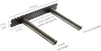 China StudLock Keyhole system Longer Floating Shelf Bracket Heavy Duty Solid Steel Support Rods for sale