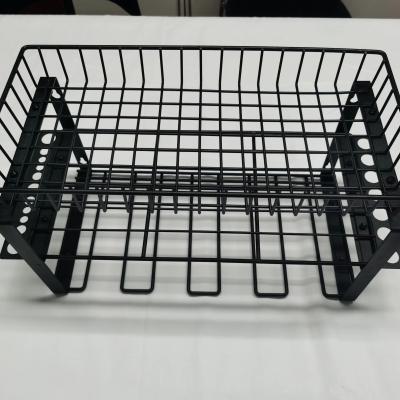 China Adjustable Wall Track 4 Layer 8 Drill Holder Power Tool Organizer for Garage Workshop for sale
