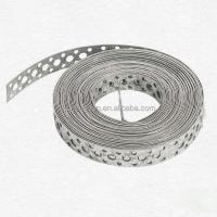 China Custom Dimensions Galvanized Steel Plumber's Tape with Machined Perforated Straps for sale