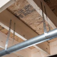 China Custom Dimensions Galvanized Steel Plumber's Tape with Machined Perforated Straps for sale