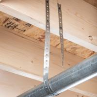 China Custom Dimensions Galvanized Steel Plumber's Tape with Machined Perforated Straps for sale