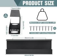 China Carbon Steel Under Desk Cable Management Tray Mount Cord Wire Cable Tray for Desk for sale