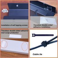 China ISO9001 Rohs CE Under Desk Metal Cable Tray for Office Computer Desk Wire Management for sale