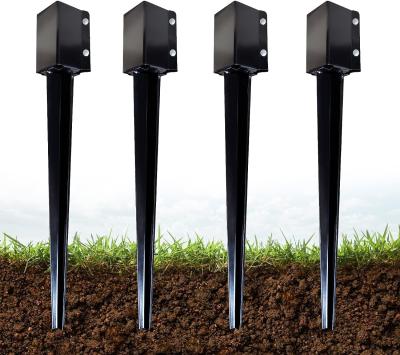 China 4x4 Post Base Brackets Ideal for Mailbox Deck and Gazebo Posts Customizable Appearance for sale