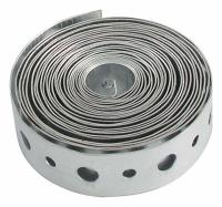 China Customized Length Perforated Galvanized Steel Metal Hanger Strap Pipe Strapping for sale
