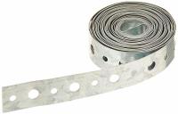 China Customized Length Perforated Galvanized Steel Metal Hanger Strap Pipe Strapping for sale