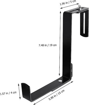 China Sturdy Hanging Plants Bracket Wall-Mount Flower Pot Holder with Powder Coating Finish for sale
