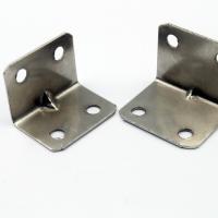 China Customized Instruction Black Steel Corner Bracket for Furniture Hardware Included for sale