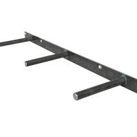 China White Heavy Duty Steel Hidden Mantel Hardware for Long Floating Shelf and Mantel Support for sale