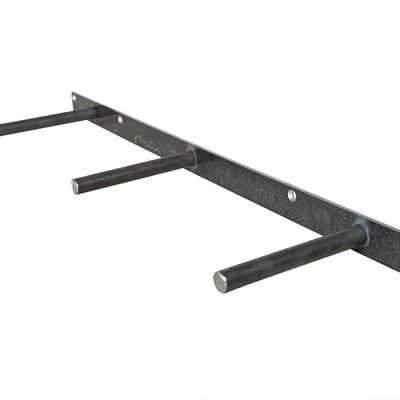 China White Heavy Duty Steel Hidden Mantel Hardware for Long Floating Shelf and Mantel Support for sale