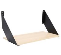 China Customized Invisible Floating Wall Shelves Support with Triangle Right Angle Bracket for sale