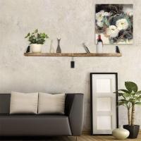 China Customized Invisible Floating Wall Shelves Support with Triangle Right Angle Bracket for sale