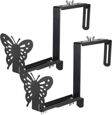 China Adjustable Heavy Duty Wall Mount Planter Box Brackets for Standard or Nonstandard Pots for sale