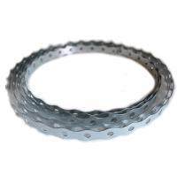 China Galvanised Steel Band Metal Fixing Strap for Havc Air Condition Duct Process Punching for sale