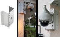 China Customized Instruction Pole Mount Universal Corner Bracket for Most Wall Mounts Cameras for sale