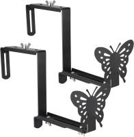 China Nonstandard Adjustable Size 6 to 12 Inches Planter Shelving for Terraces and Railings for sale