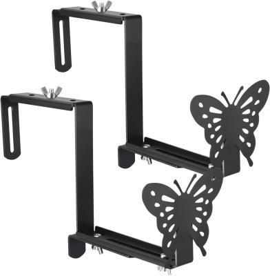 China Nonstandard Adjustable Size 6 to 12 Inches Planter Shelving for Terraces and Railings for sale