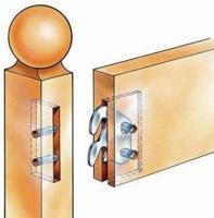 China Universal Wood Bed Rail Hook Plates Nonstandard for Beds Frame Bracket Headboard Parts for sale