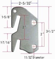 China Universal Wood Bed Rail Hook Plates Nonstandard for Beds Frame Bracket Headboard Parts for sale