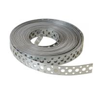 China Silver Surealong Contractors Perforated Banding Joist strap Wavy Strapping for sale