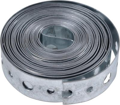 China Galvanized Iron Strap Perforated Metal Hanger Strap for HVAC Ventilation System OEM for sale