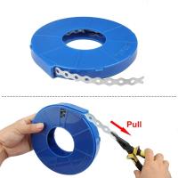 China Builders All Round Band 10 Meter Roll of Galvanised Steel Strap with Perforated Holes for sale