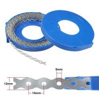 China Builders All Round Band 10 Meter Roll of Galvanised Steel Strap with Perforated Holes for sale