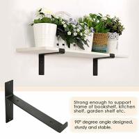 China Scaffold Board Vintage T Lip Brackets with Included Hardware and Rear Stem 6''/ 15cm for sale