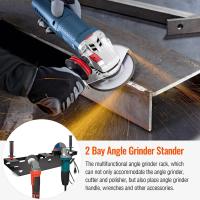China 2 Bay Power Angle Grinders Holders Fabric Type Wire Stand Power Angle Grinders Holders for sale