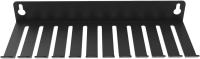China 11 Cable Slots Wall Mountable Cable Hanger and Rack Organizer with Solid Power Coating for sale