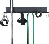 China 11 Cable Slots Wall Mountable Cable Hanger and Rack Organizer with Solid Power Coating for sale