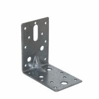 China Punching Process Metal Bracket for Timber Furniture Hardware Zinc Plated Joist Hanger for sale