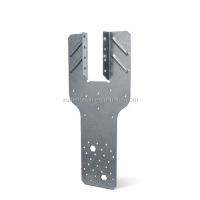 China Punching Process Metal Bracket for Timber Furniture Hardware Zinc Plated Joist Hanger for sale