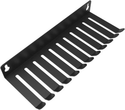 China Space-Saving Wall Mountable Cable Hanger and Rack Organizer with 19 Cable Slots for sale