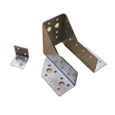 China Zinc Sheet Wood Corner Connector Joist Hanger Metal Connecting Brackets for sale