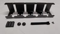 China Under Desk Cable Management Tray Metal Cable Tray Basket for Living Room Computer Desk for sale