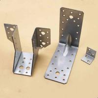 China Zinc Sheet Wood Corner Connector Joist Hanger Metal Connecting Brackets for sale