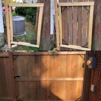 China Customized Gate Corner Bracket Heavy Duty Wood Fence No Sag Gate Kit and Gate Brace for sale