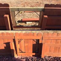 China Customized Gate Corner Bracket Heavy Duty Wood Fence No Sag Gate Kit and Gate Brace for sale