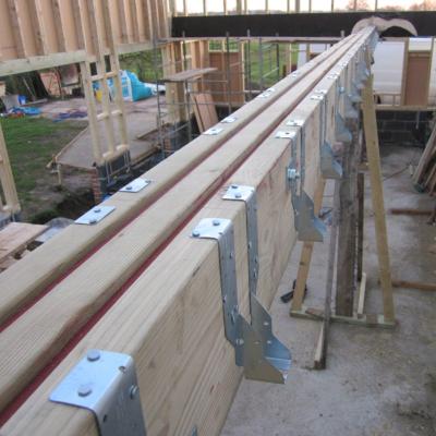 China Standard Hot-Dipped Galvanized Wall Metal Joist Bracket for Customized Wood Materials for sale