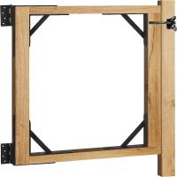 China Heavy Duty Metal Anti Sag Gate Frame Kit with Customizable Gate Corner Brace Bracket for sale