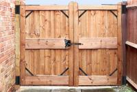 China Heavy Duty Metal Anti Sag Gate Frame Kit with Customizable Gate Corner Brace Bracket for sale