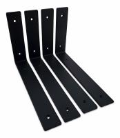 China Standard L Brackets for Heavy Duty Industrial Forged Steel Iron Floating Shelves for sale