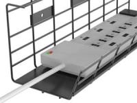 China Effortlessly Keep Your Cables in Order with Surealong Under Desk Cable Management Tray for sale